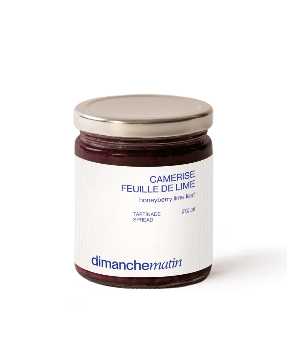 Tartinade Camerise et feuille de lime | Dimanche matin – Les Minettes
